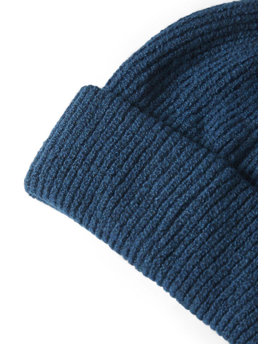 KLASSIEKE KNIT MUTS | Blau | VILA®