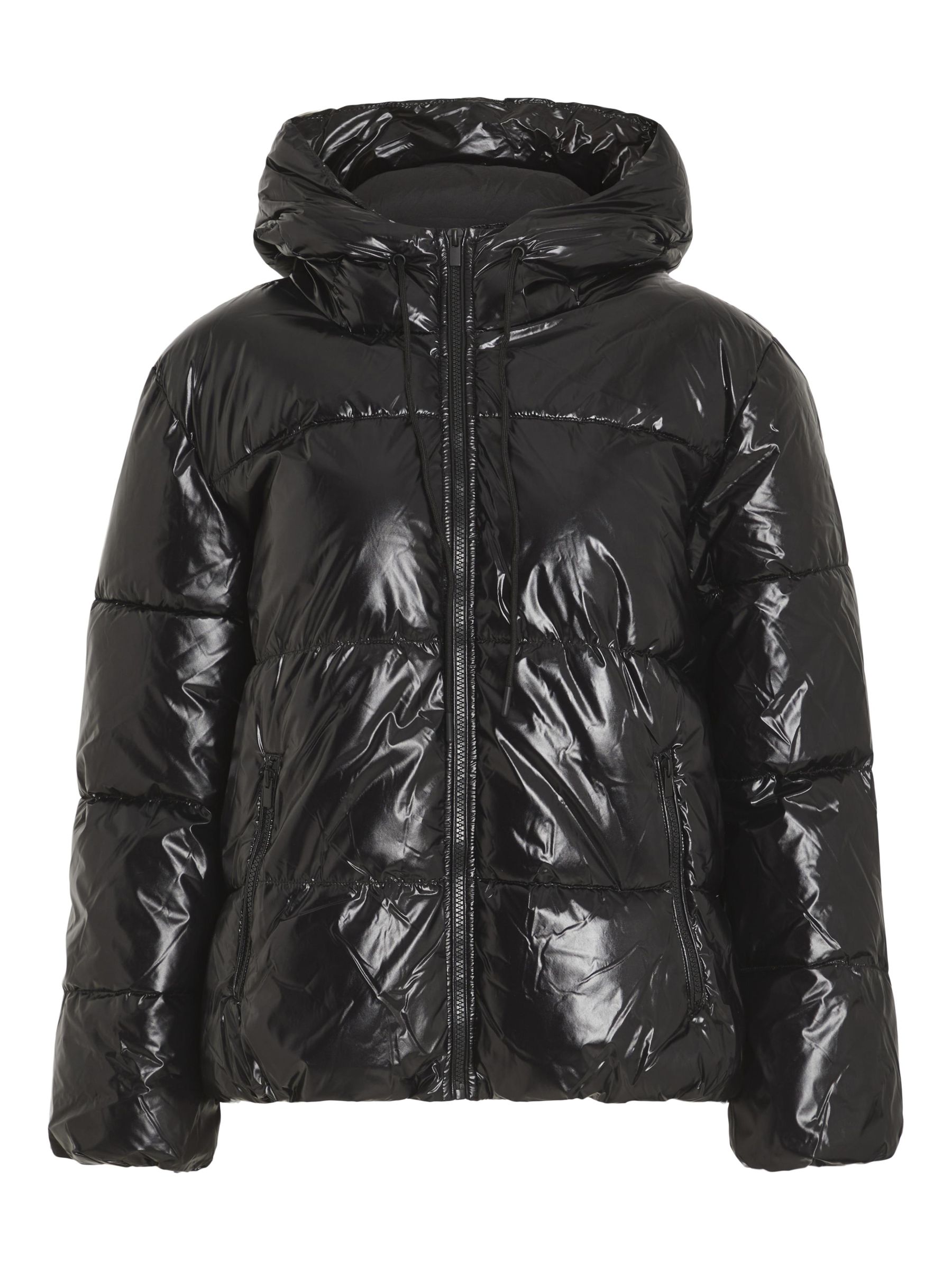 HOODED JACKET | Black | VILA®