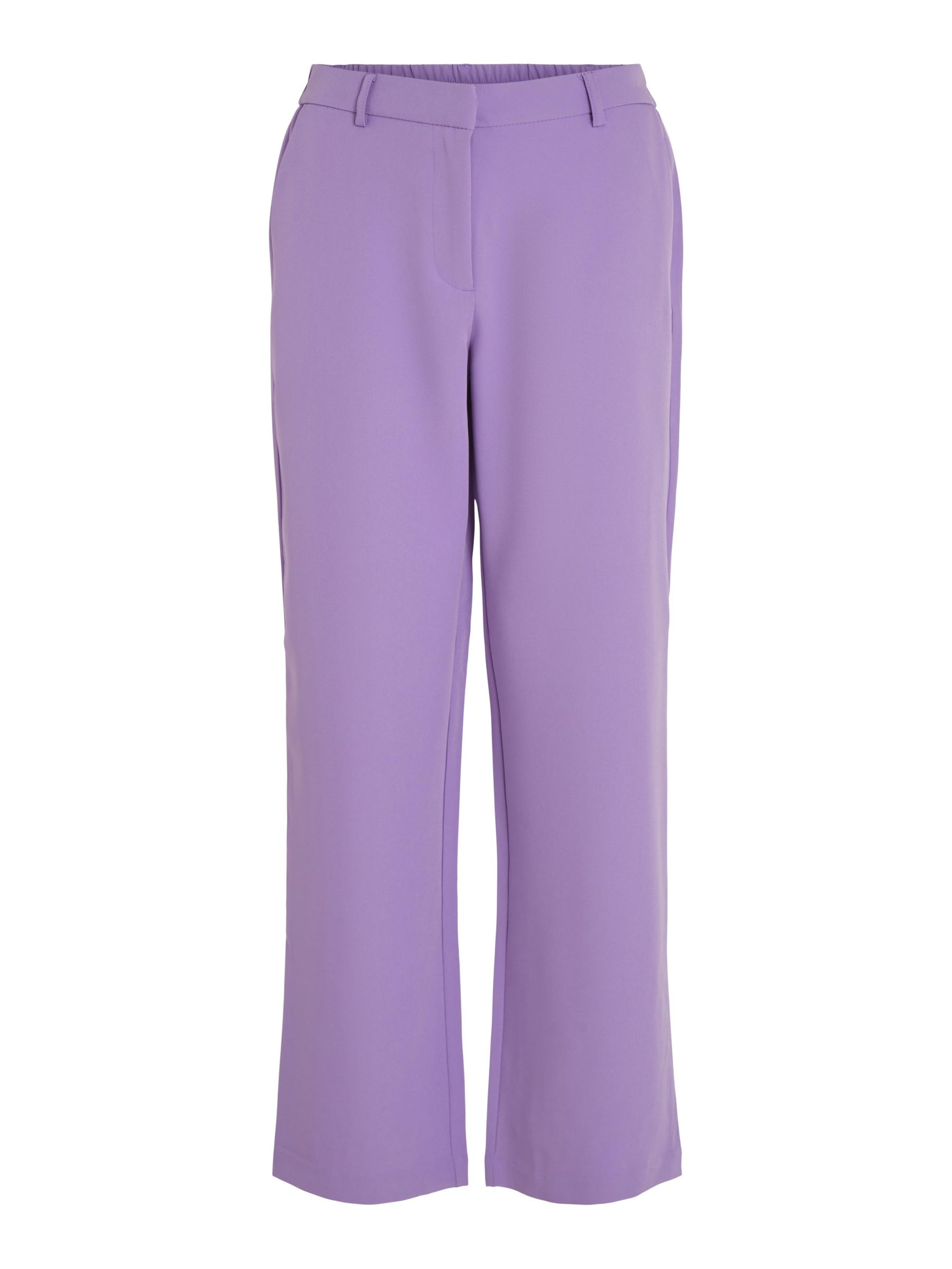 HIGH WAISTED WIDE-LEG TROUSERS | Vila® Official Online Shop