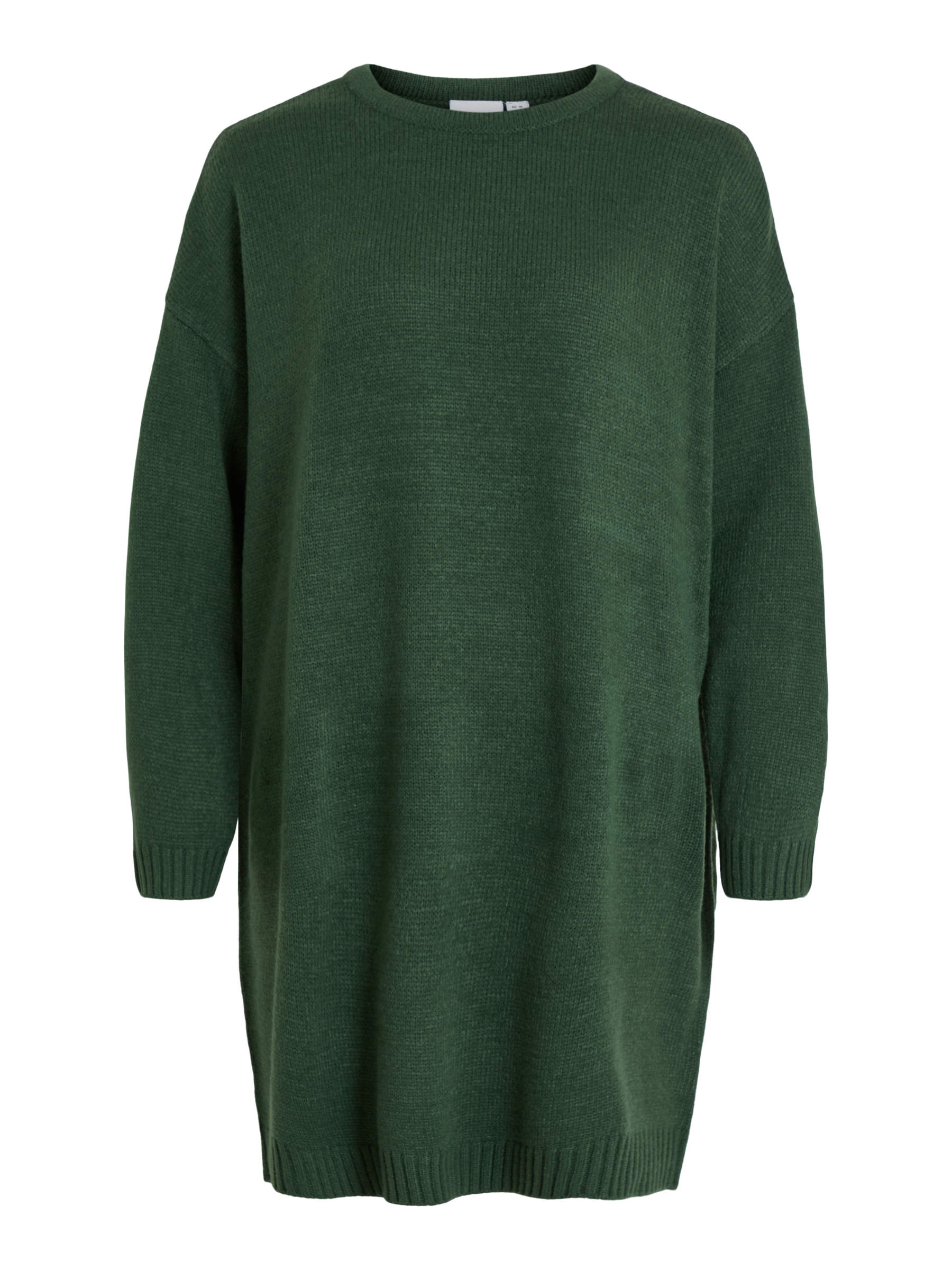 LANGÄRMELIGES STRICKKLEID (Green) | Vila® Offizieller Online-Shop