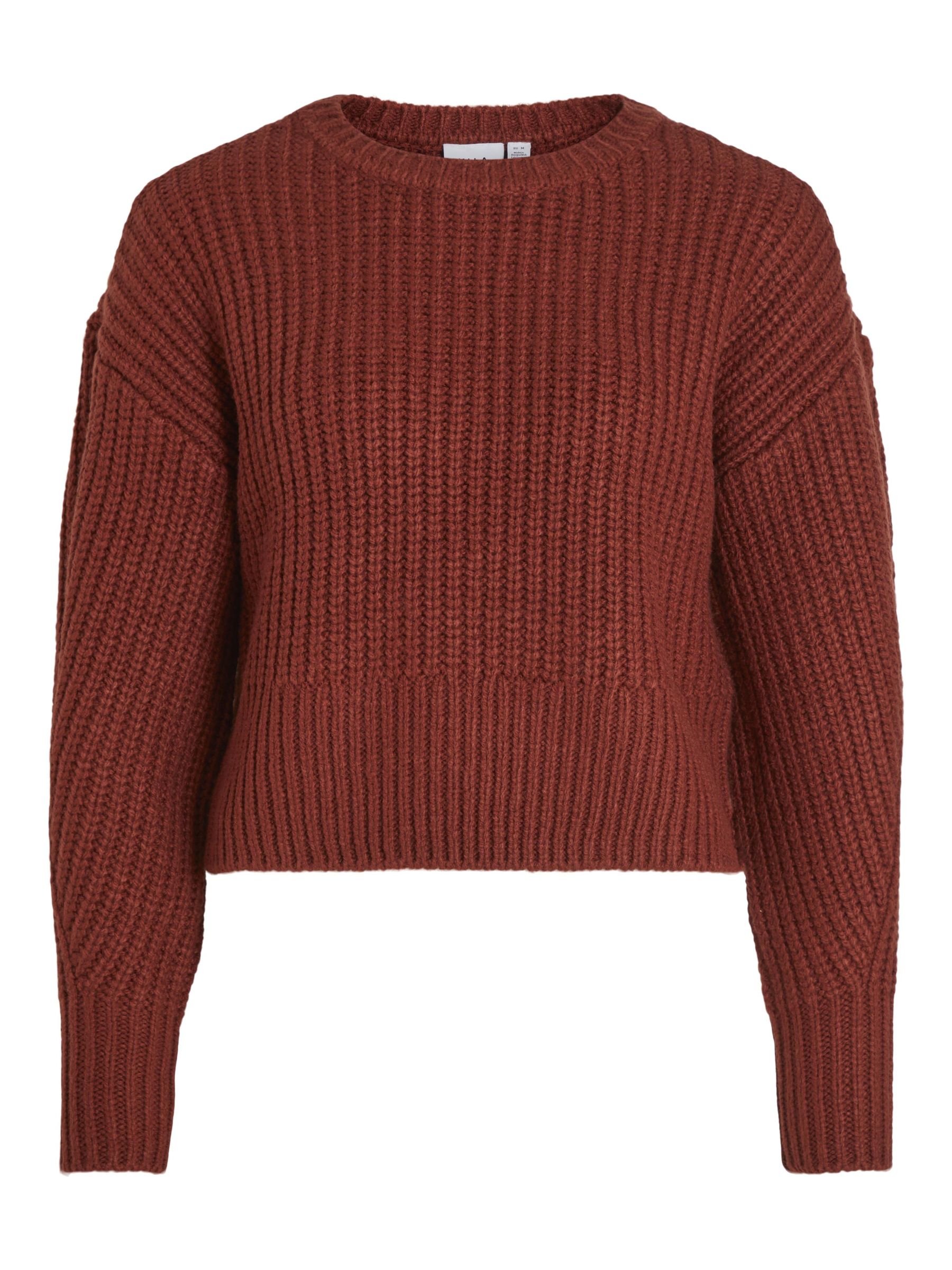 OVERSIZE KNITTED PULLOVER | Vila® Official Online Shop