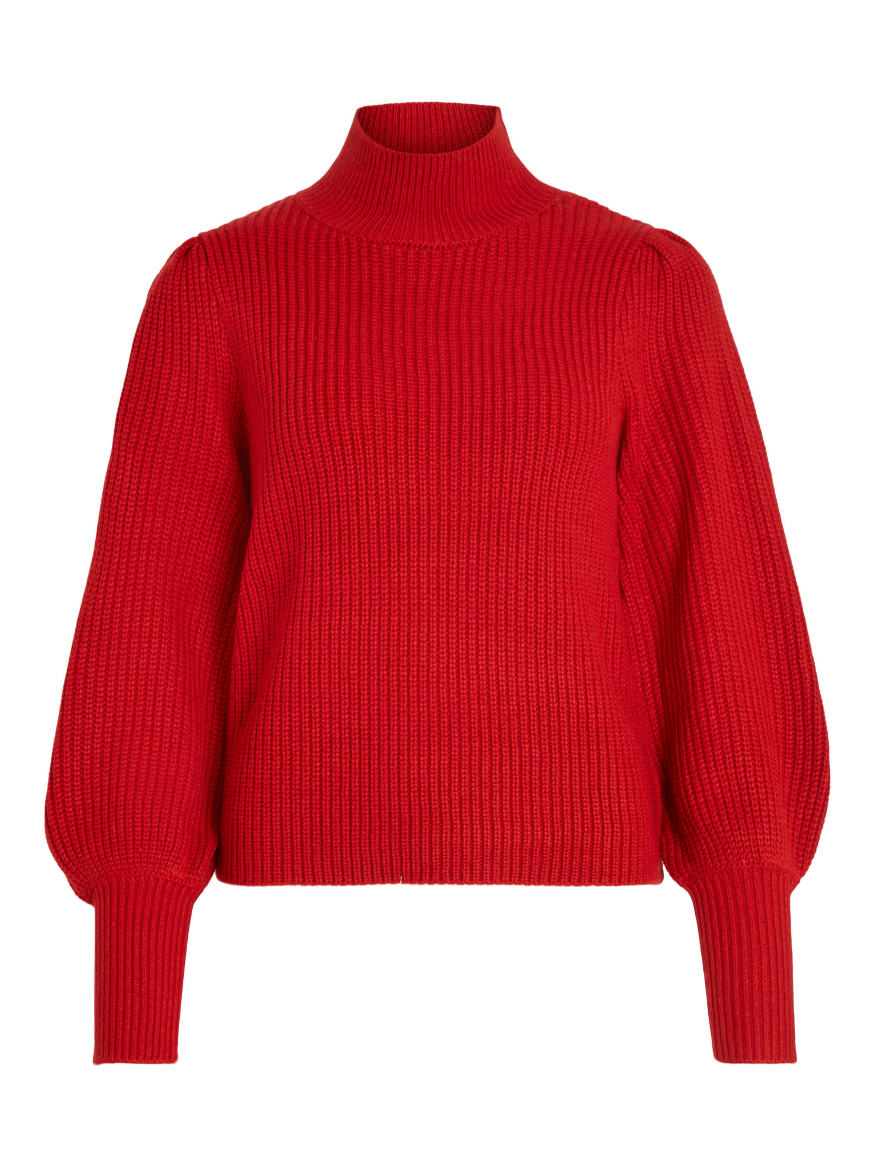 HIGH NECK KNITTED PULLOVER | Vila® Official Online Shop